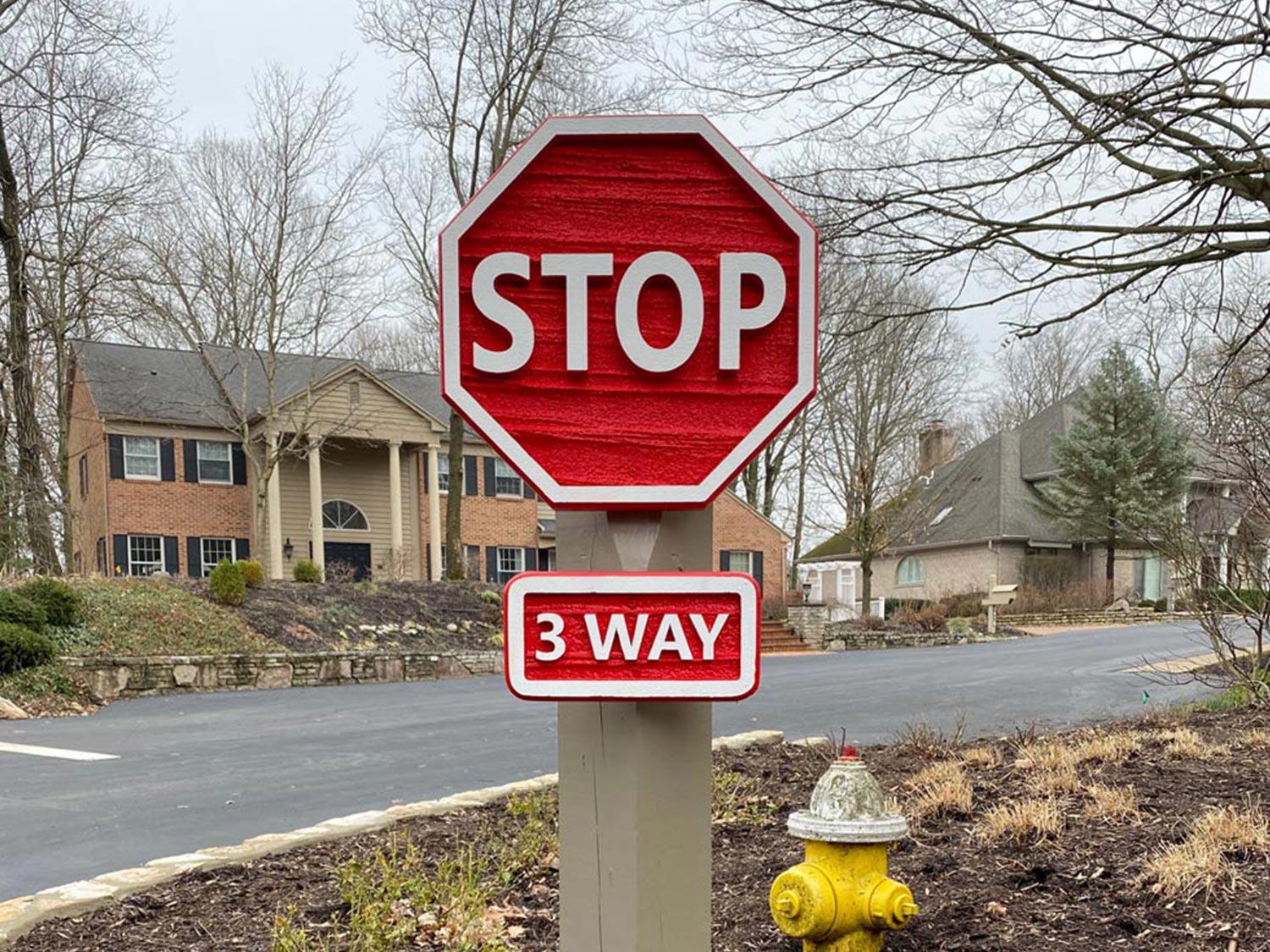 Sandblasted & Routed Signs